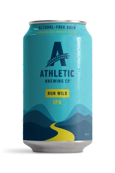 Drink It In - Great Beer Online | Athletic Brewing Co Run Wild IPA (CANS)