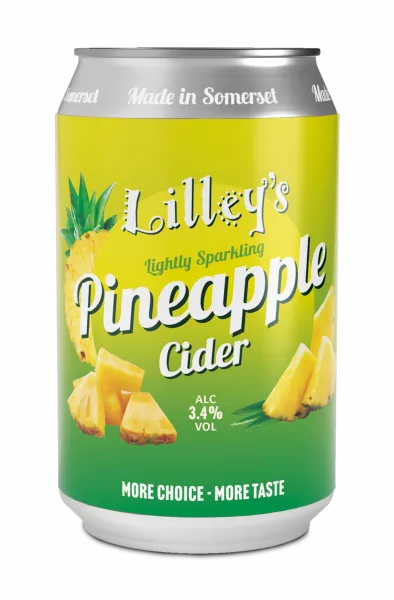 Drink It In - Great Beer Online | Lilley's Cider Pineapple (CANS)